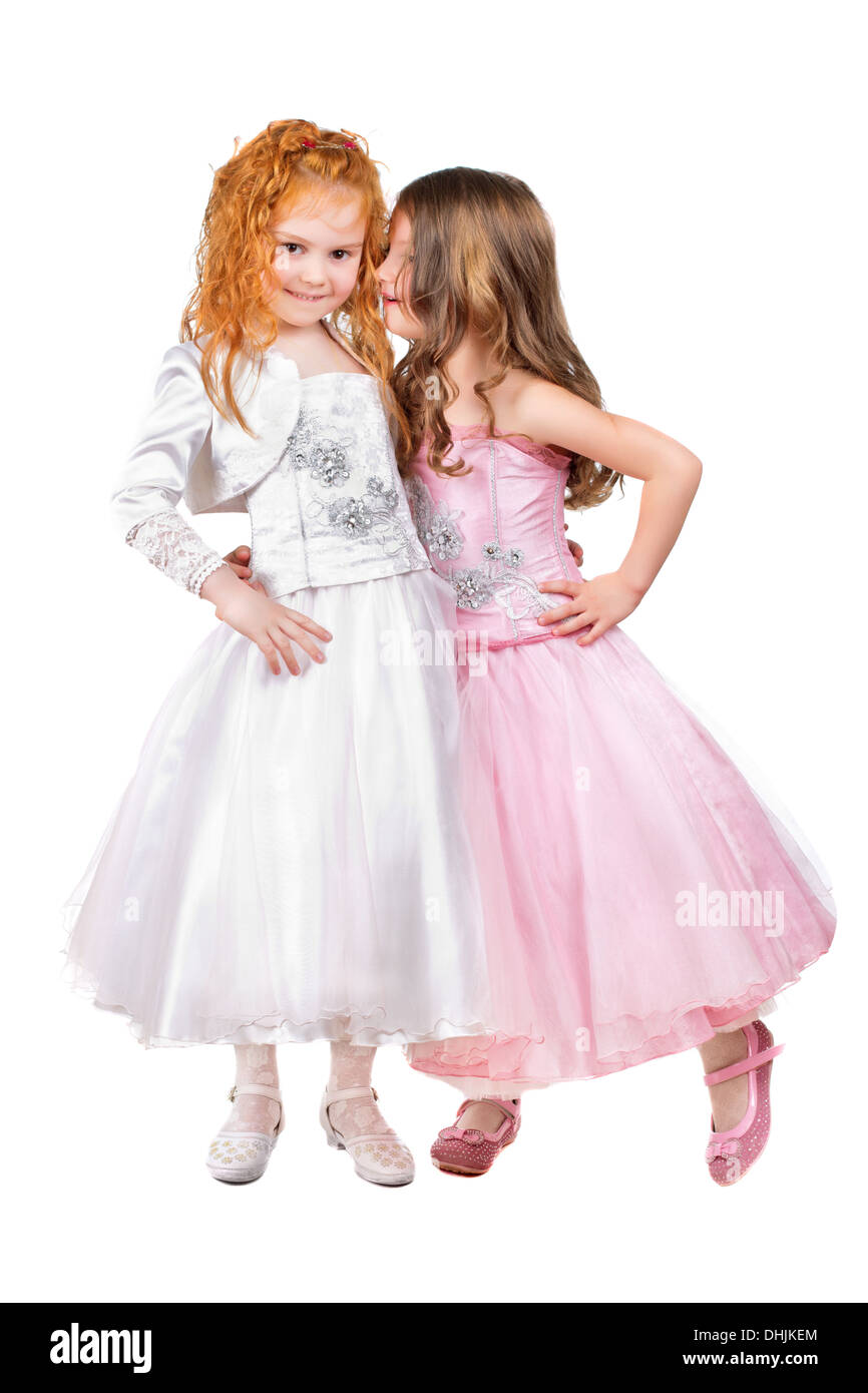 Two little girls Stock Photo - Alamy