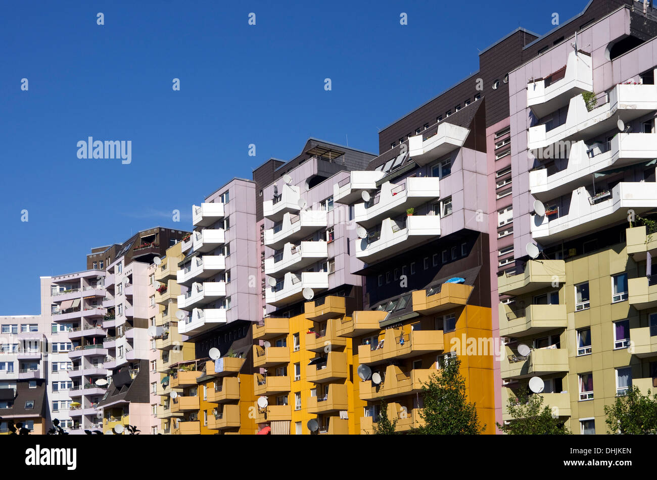 Germany Residential Buildings Berlin Kreuzberg High Resolution Stock ...