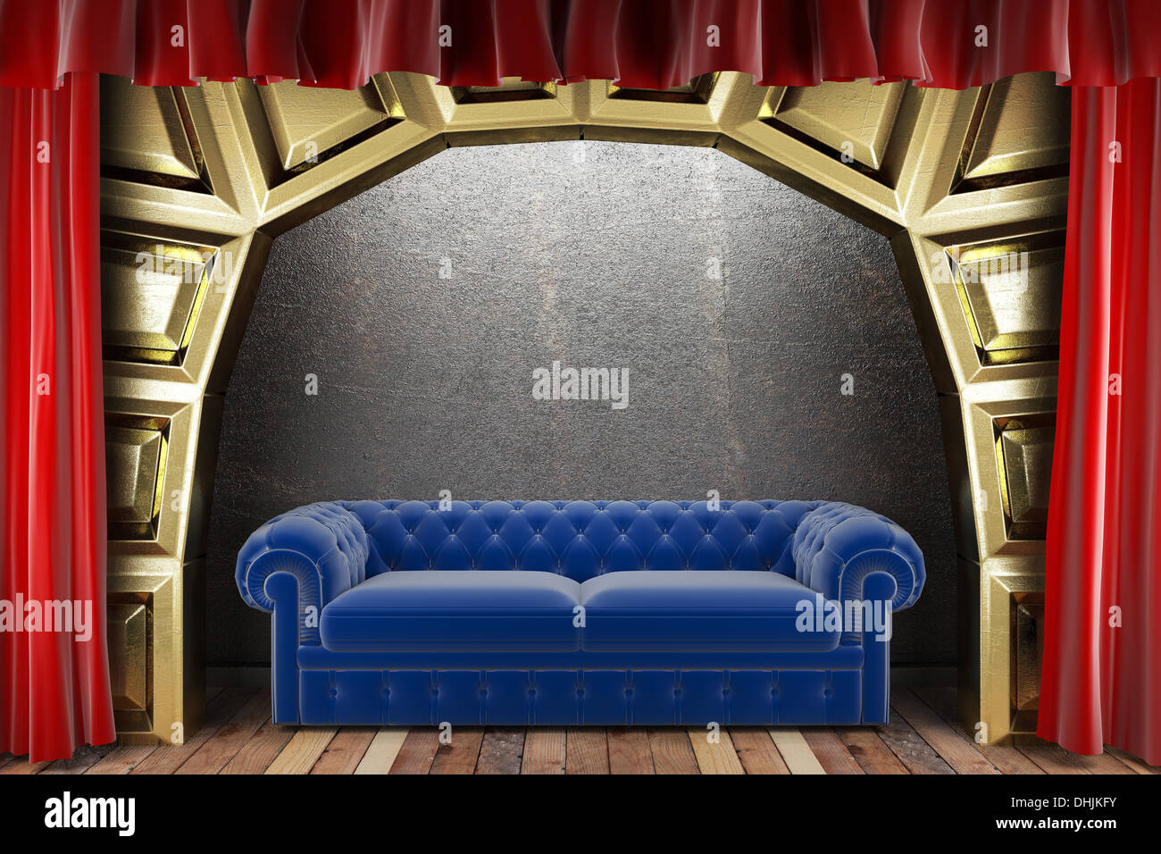 Sofa on stage hi-res stock photography and images - Alamy