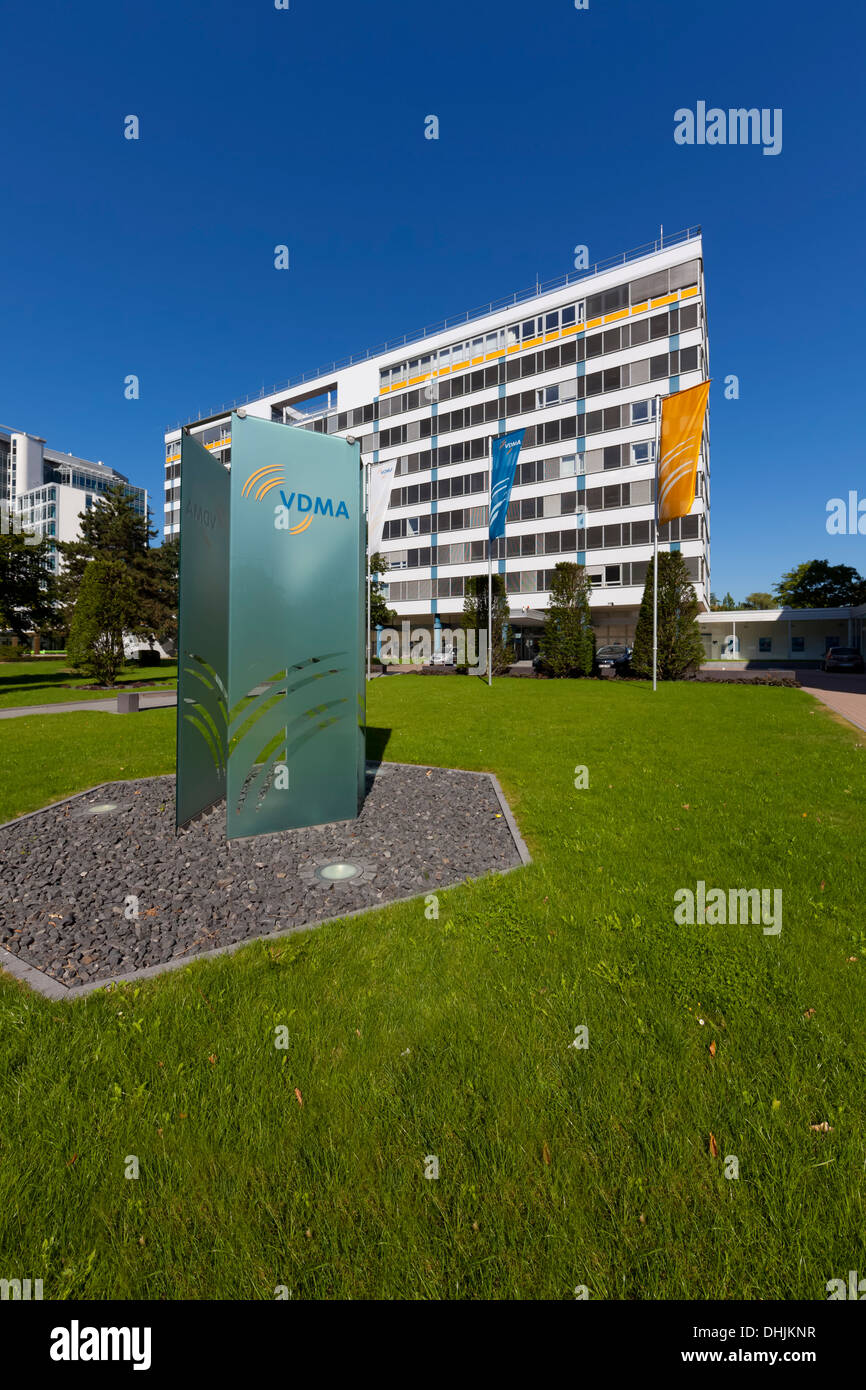 Germany, Hesse, Frankfurt, office location Niederrad, view to VDMA ...