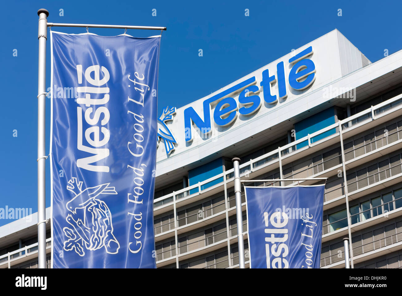 Germany, Hesse, Frankfurt, office location Niederrad, part of Nestle ...