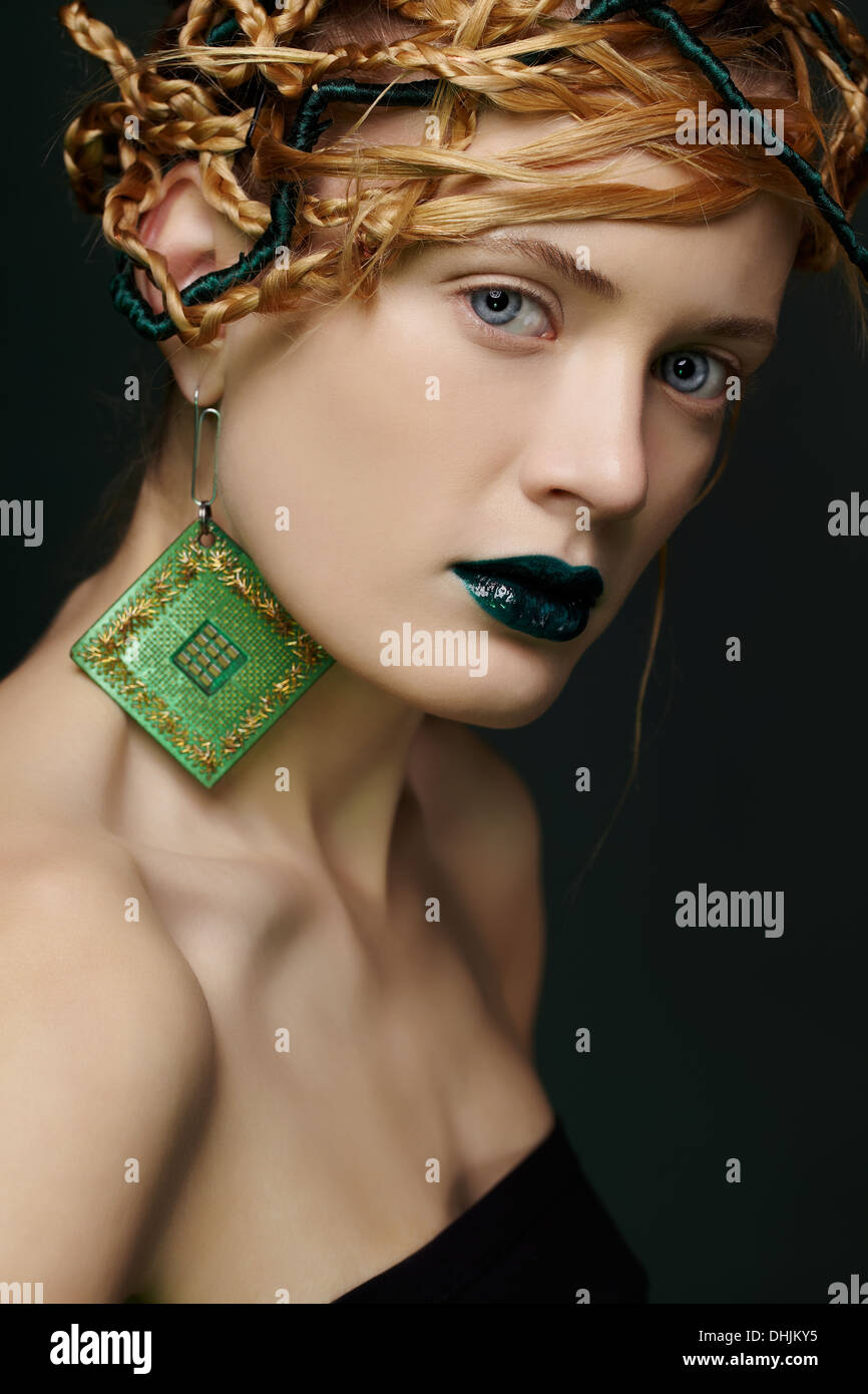 Glam woman hi-res stock photography and images - Alamy