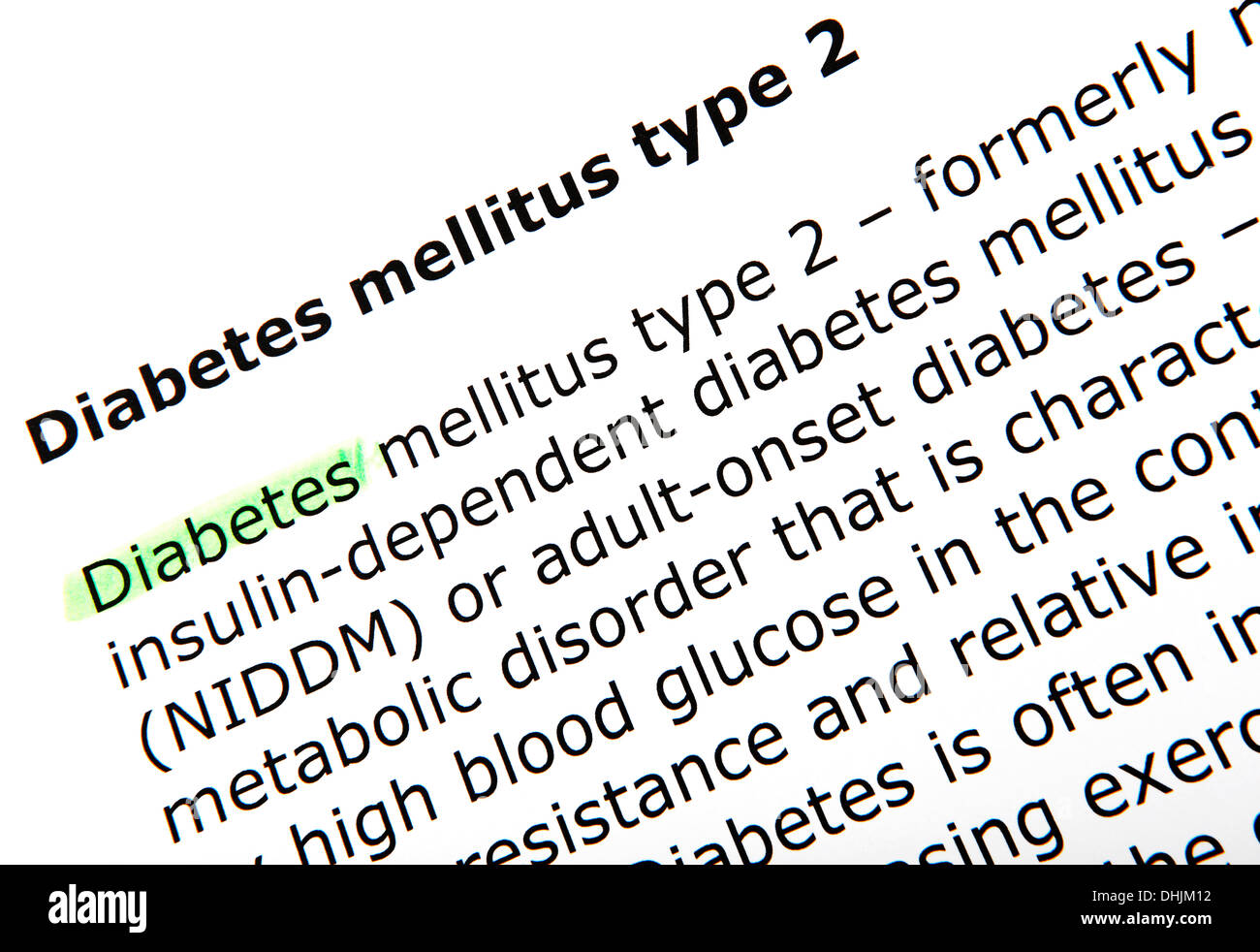 Diabetes knowledge hi-res stock photography and images - Alamy