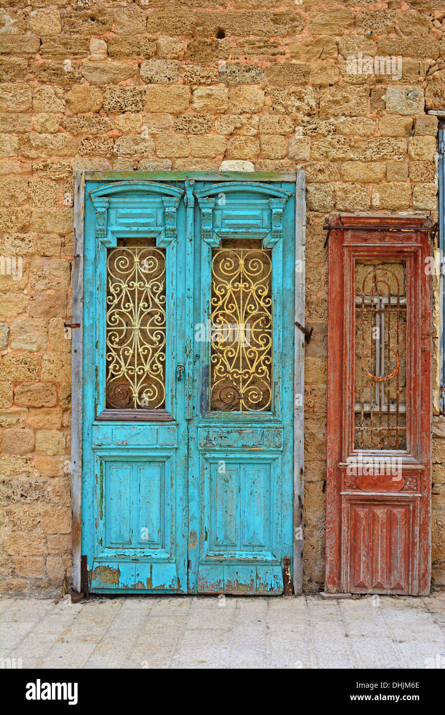 Two doors hi-res stock photography and images - Alamy
