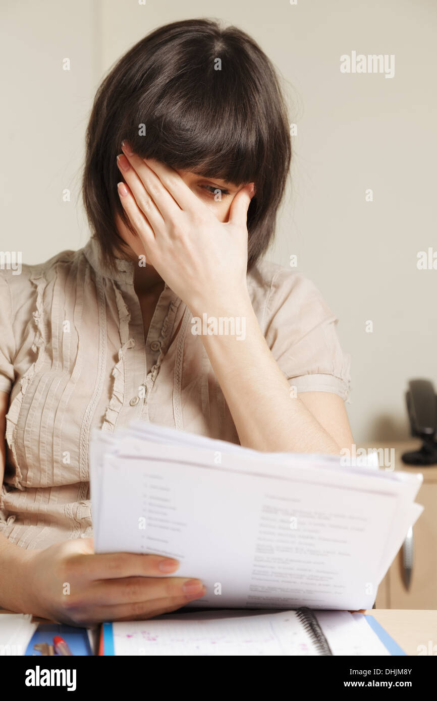 Stressed Report High Resolution Stock Photography and Images - Alamy