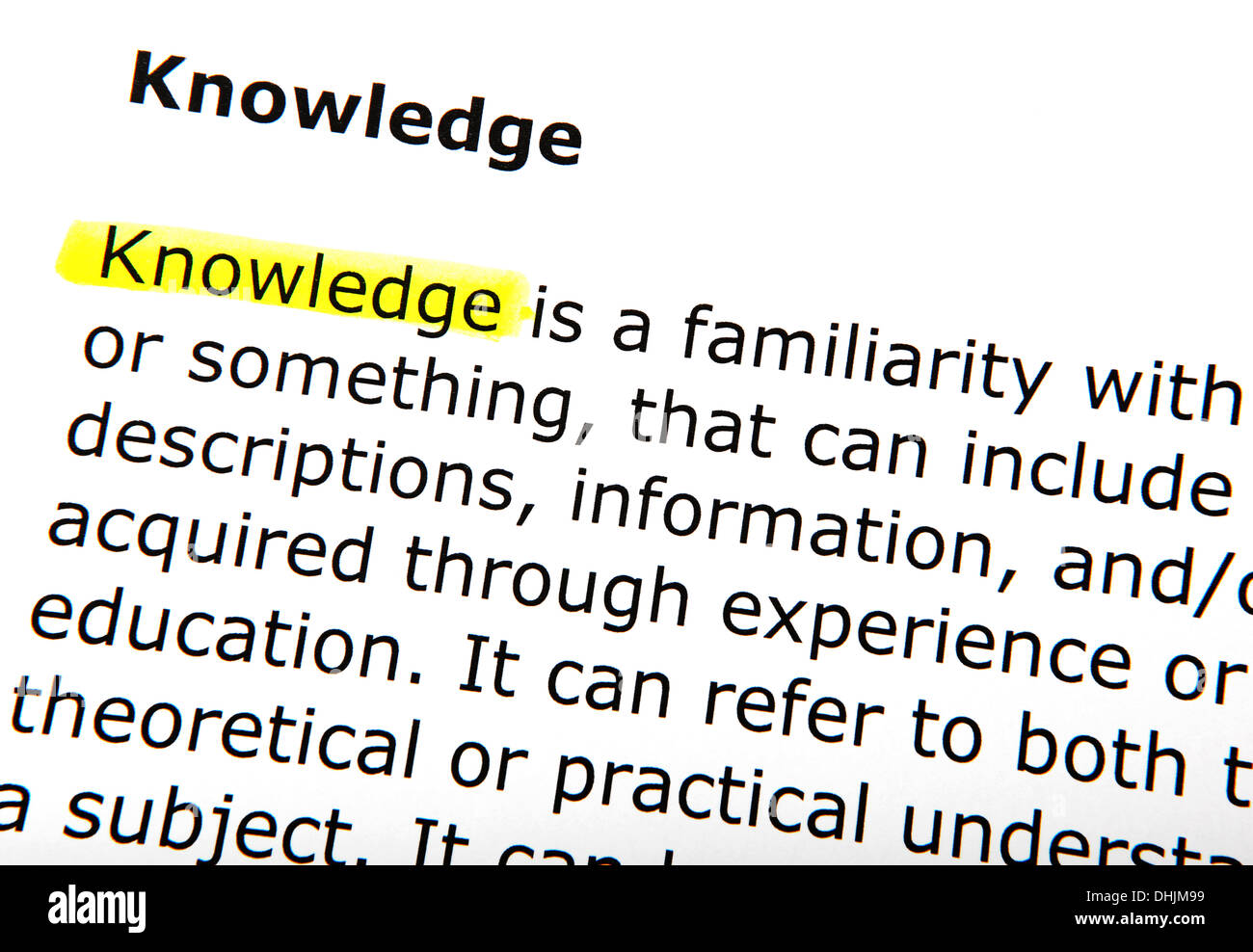 Underline textbook hi-res stock photography and images - Alamy