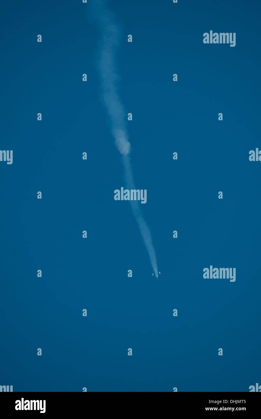 Expedition 38 Soyuz Launch Stock Photo - Alamy