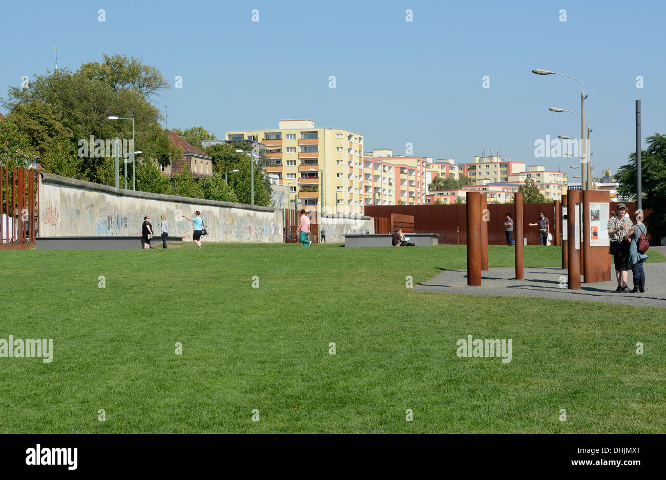Germany, Berlin, Bernauer Strasse, Berlin Wall Memorial Stock Photo - Alamy