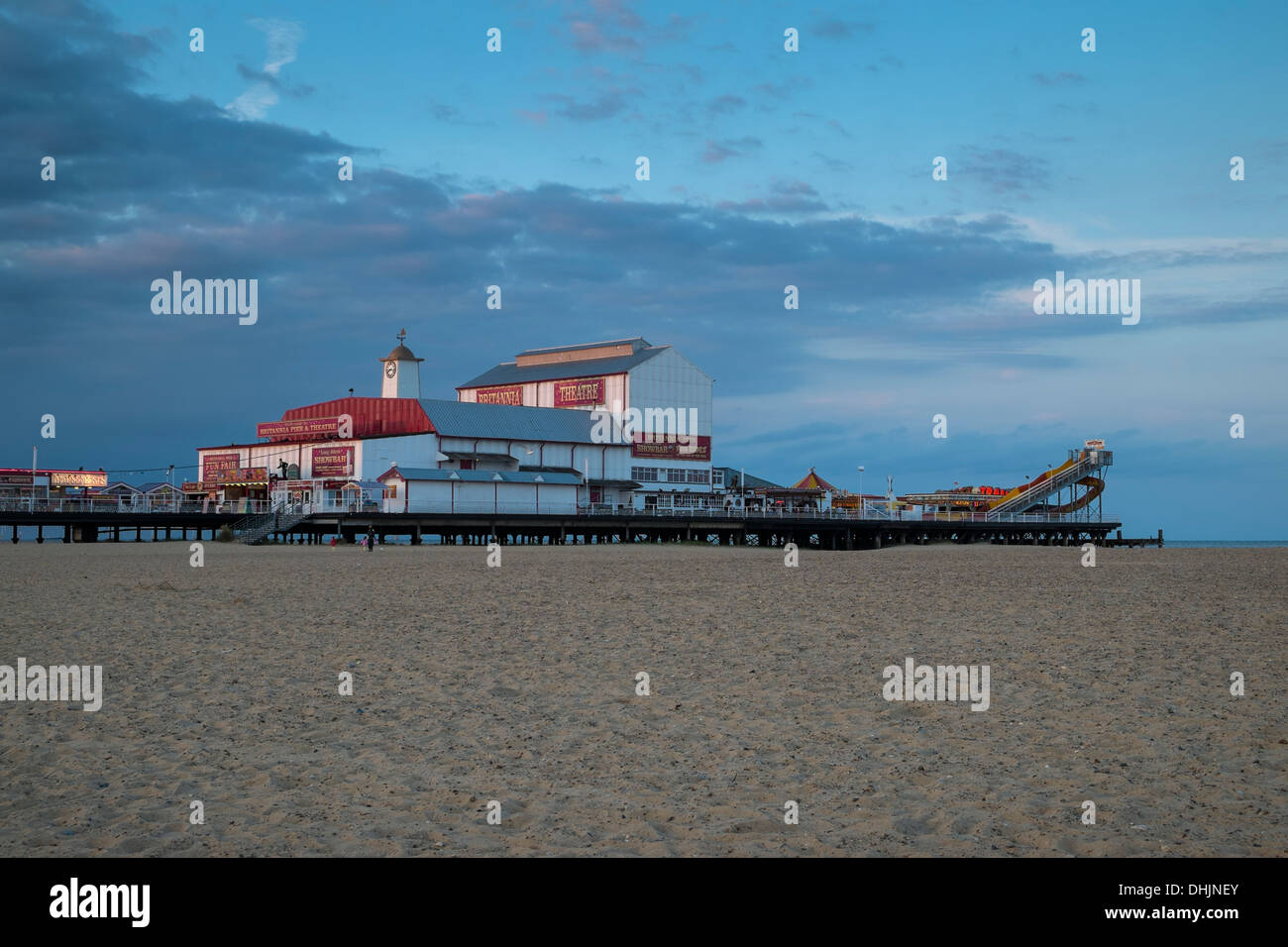 Britannia park and beach hi-res stock photography and images - Alamy