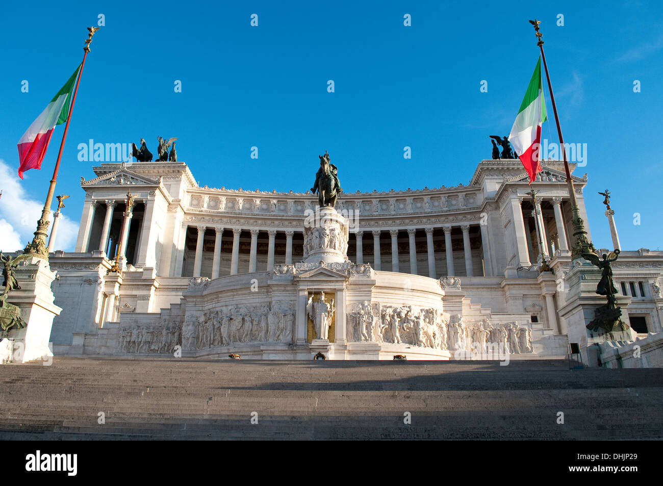 Vittorio Emanuele Monument Rome Italy High Resolution Stock Photography ...