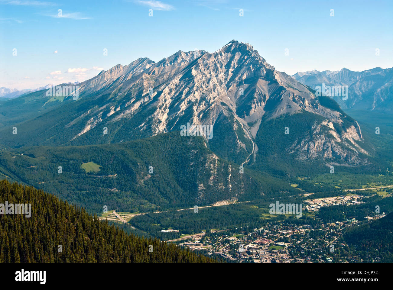 Cascade mountain in Banff National Park, BC, Canada Stock Photo - Alamy