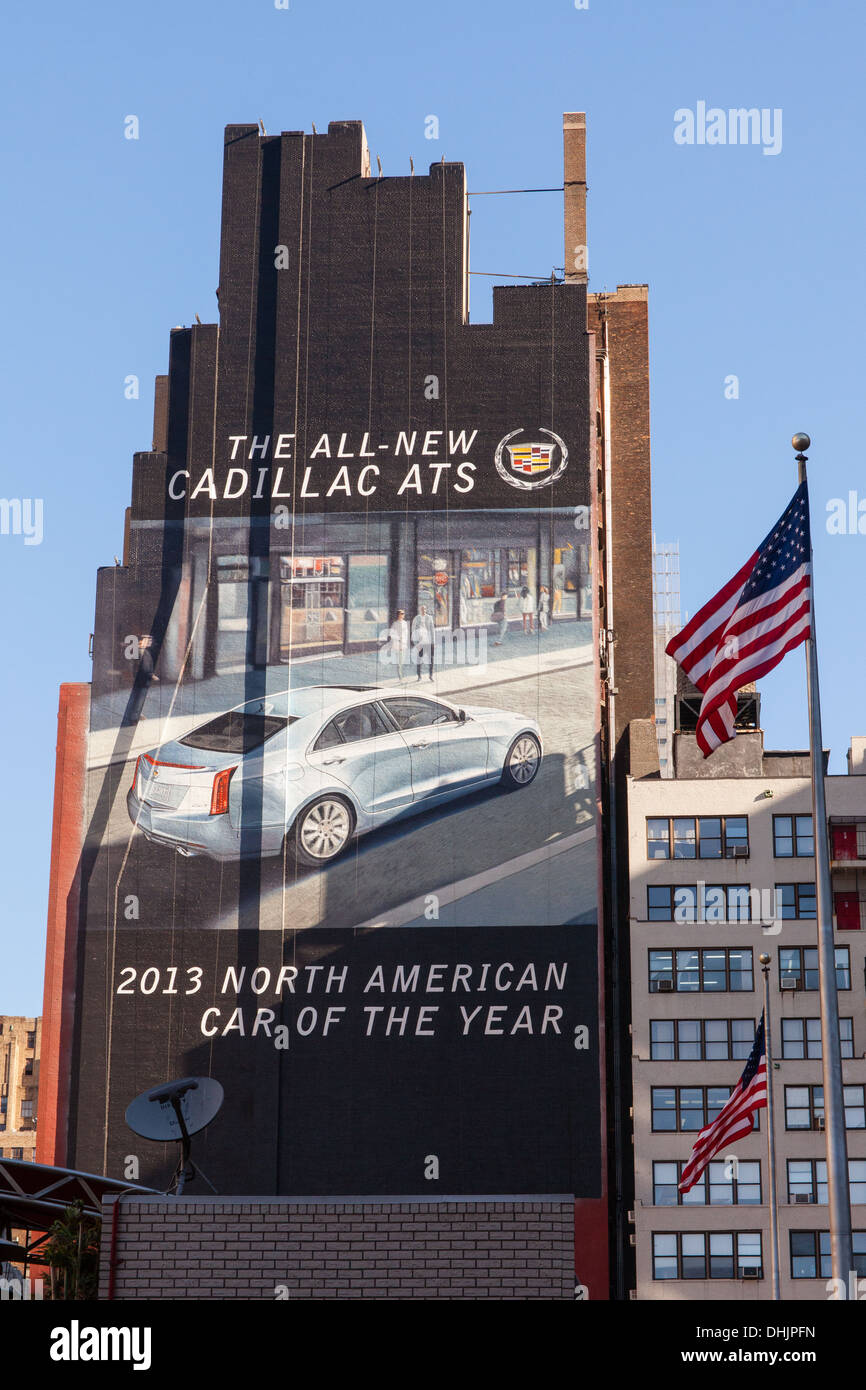 8th and W34th Street painted advertising Billboard Mural, New York City ...