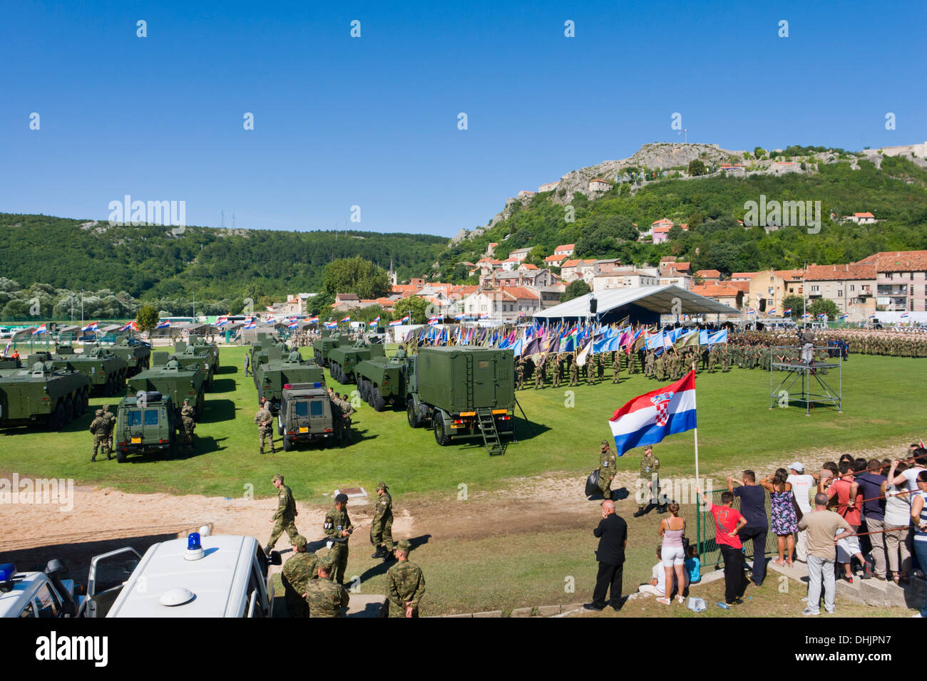 Croatian army hi-res stock photography and images - Alamy