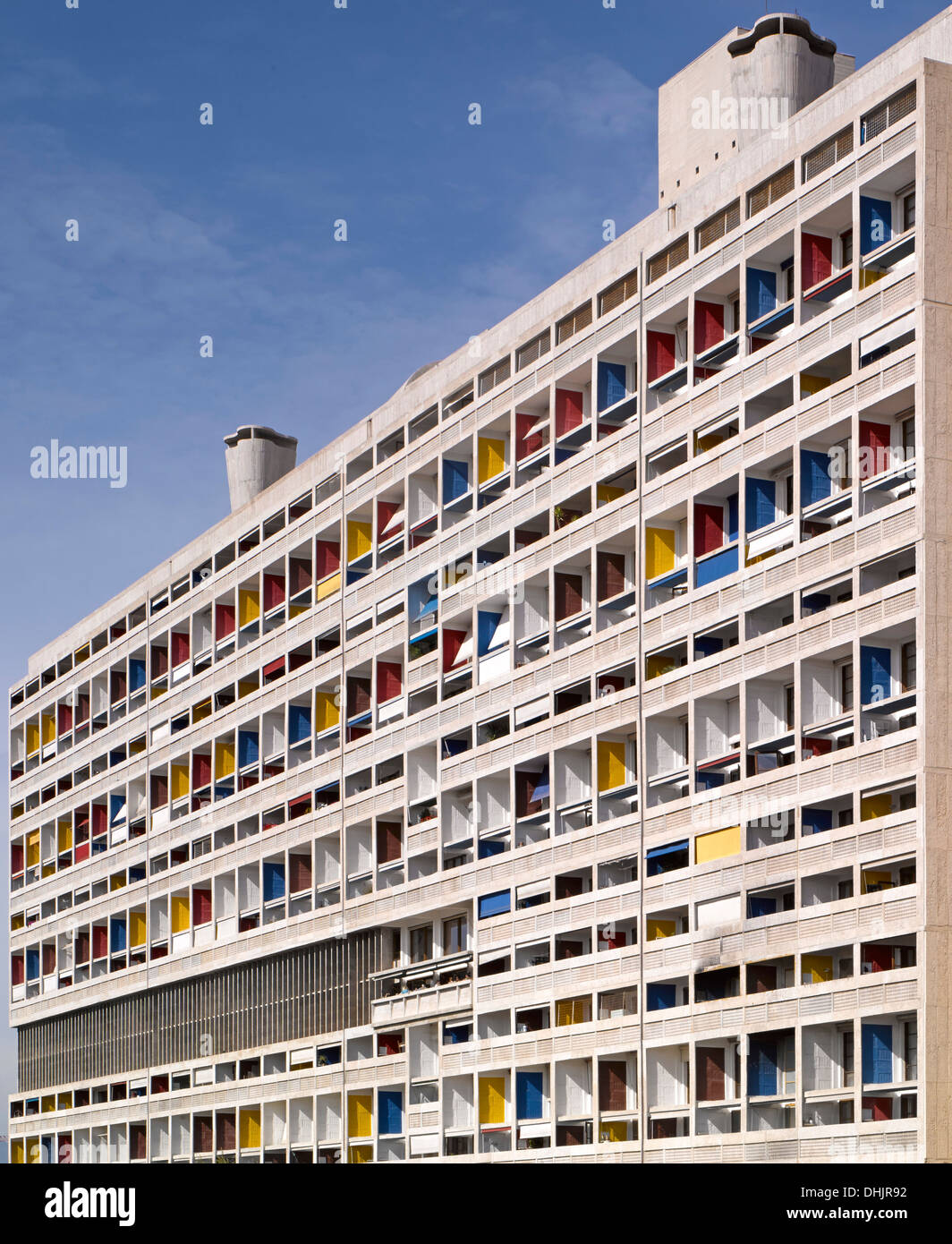 Unite D'habitation, Marseille, France. Architect: Le Corbusier, 1952 ...