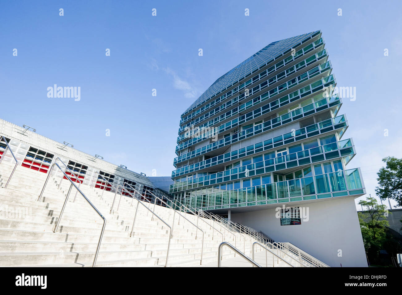 St. Jakob Tower, Architects Herzog & de Meuron, Basel, Switzerland ...