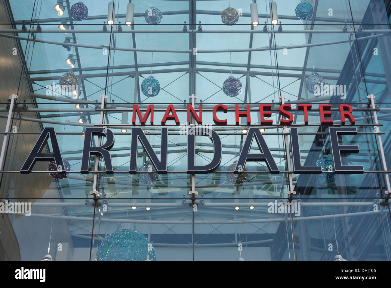 Manchester arndale entrance hi-res stock photography and images - Alamy