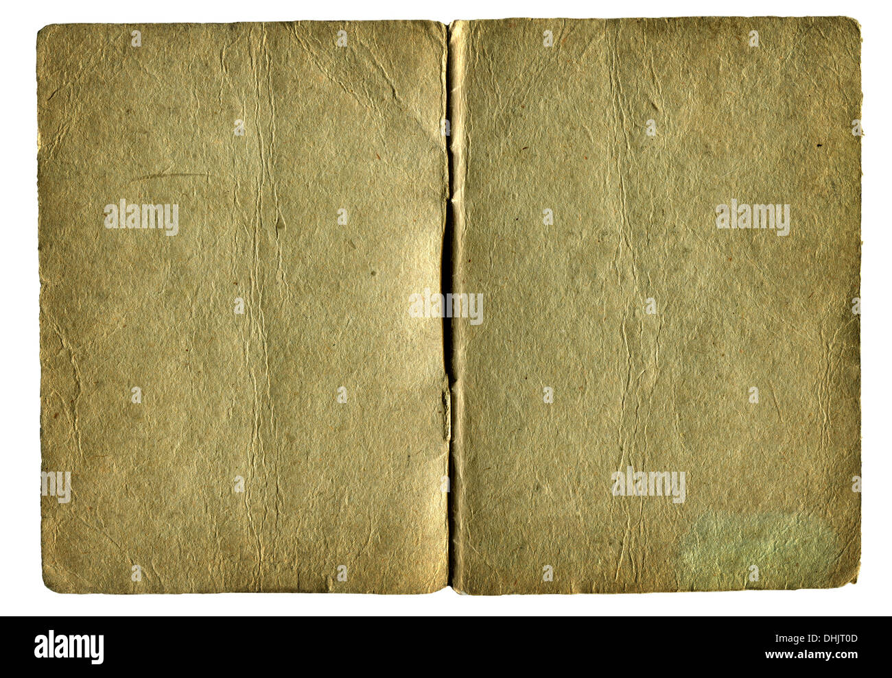 Old Empty Book Isolated Stock Photo - Alamy