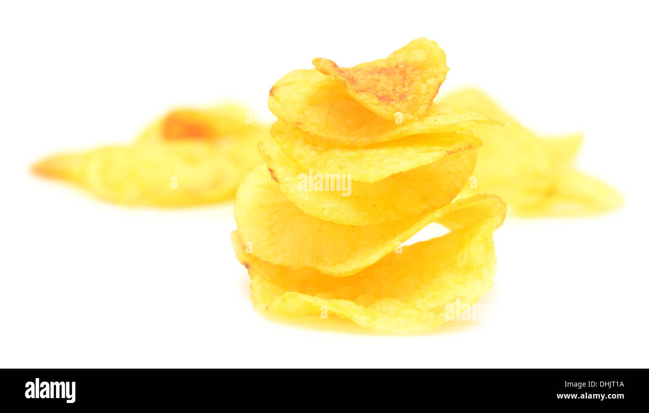 Potato chips image Cut Out Stock Images & Pictures - Alamy