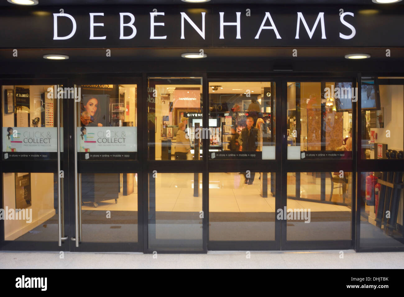 Debenhams market street hi-res stock photography and images - Alamy