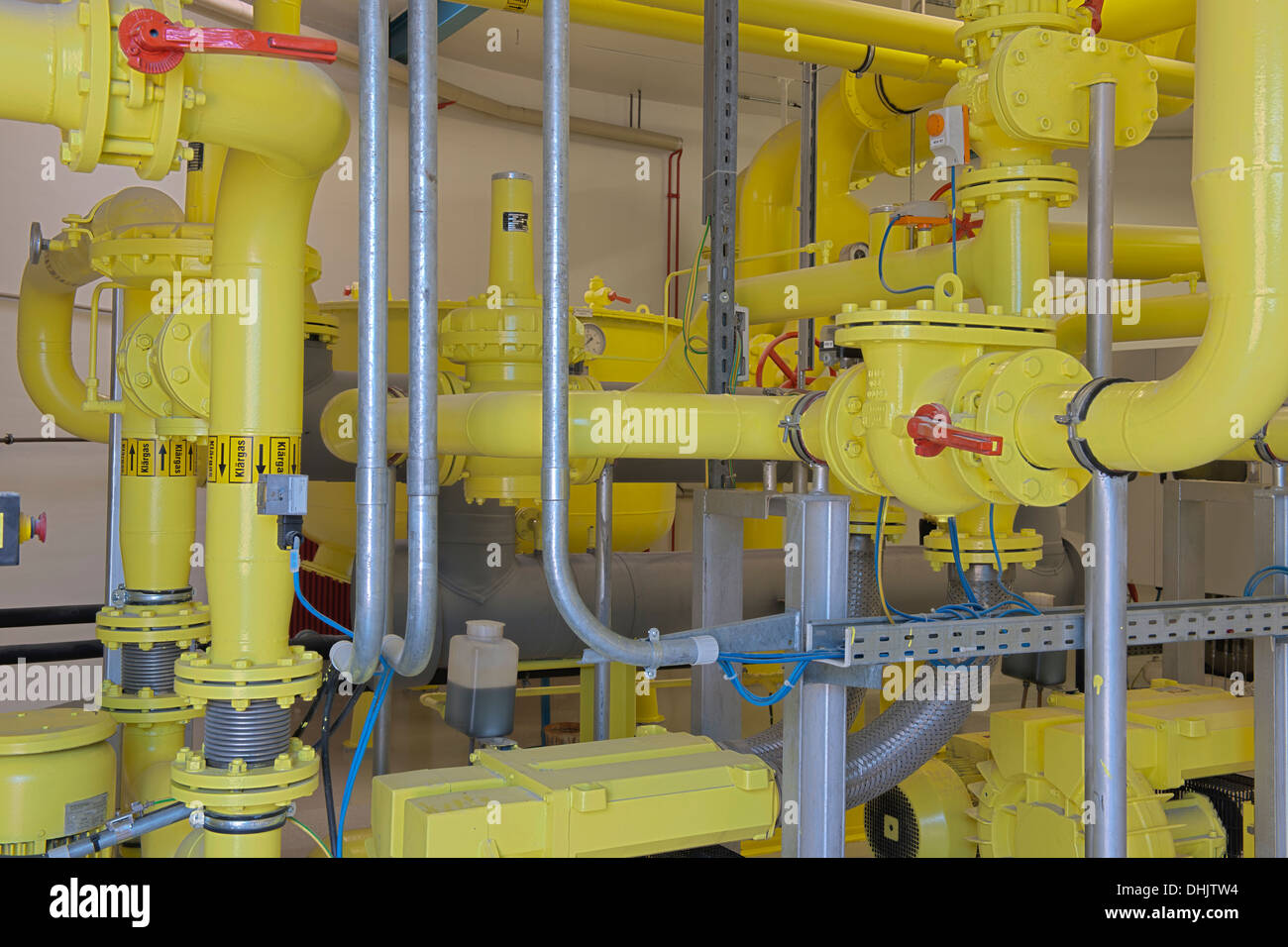 Sewage gas installation hi-res stock photography and images - Alamy