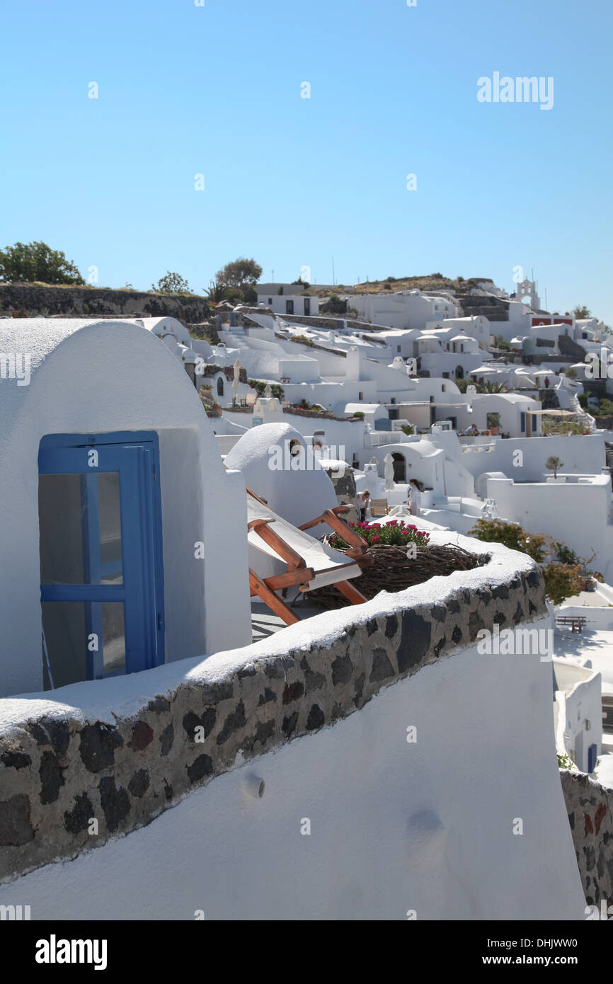 Santorini window hi-res stock photography and images - Alamy