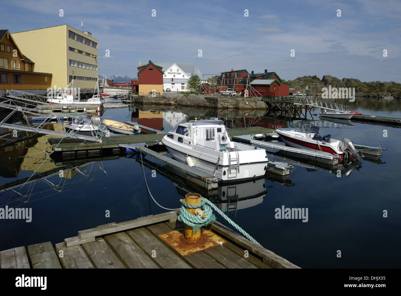 Stamsund harbour hi-res stock photography and images - Alamy