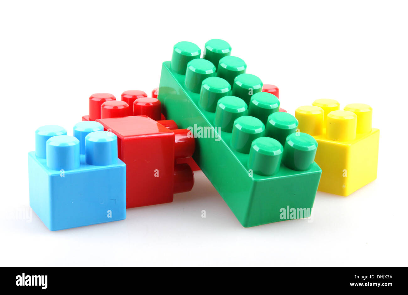 plastic building blocks Stock Photo - Alamy