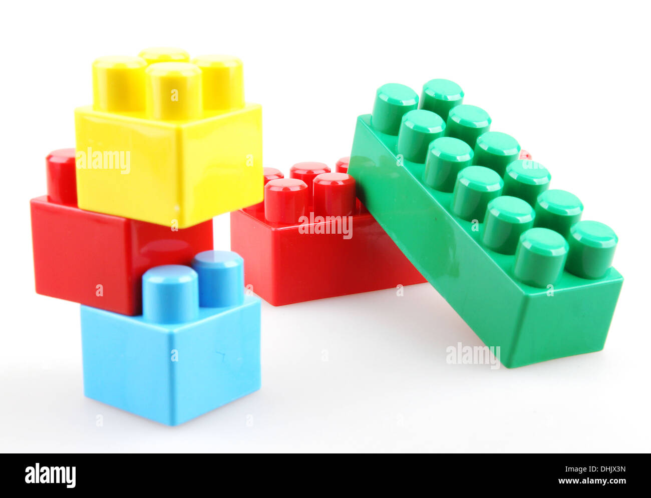plastic building blocks Stock Photo - Alamy