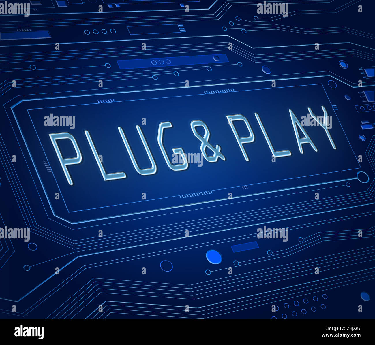 Plug and Play concept Stock Photo - Alamy