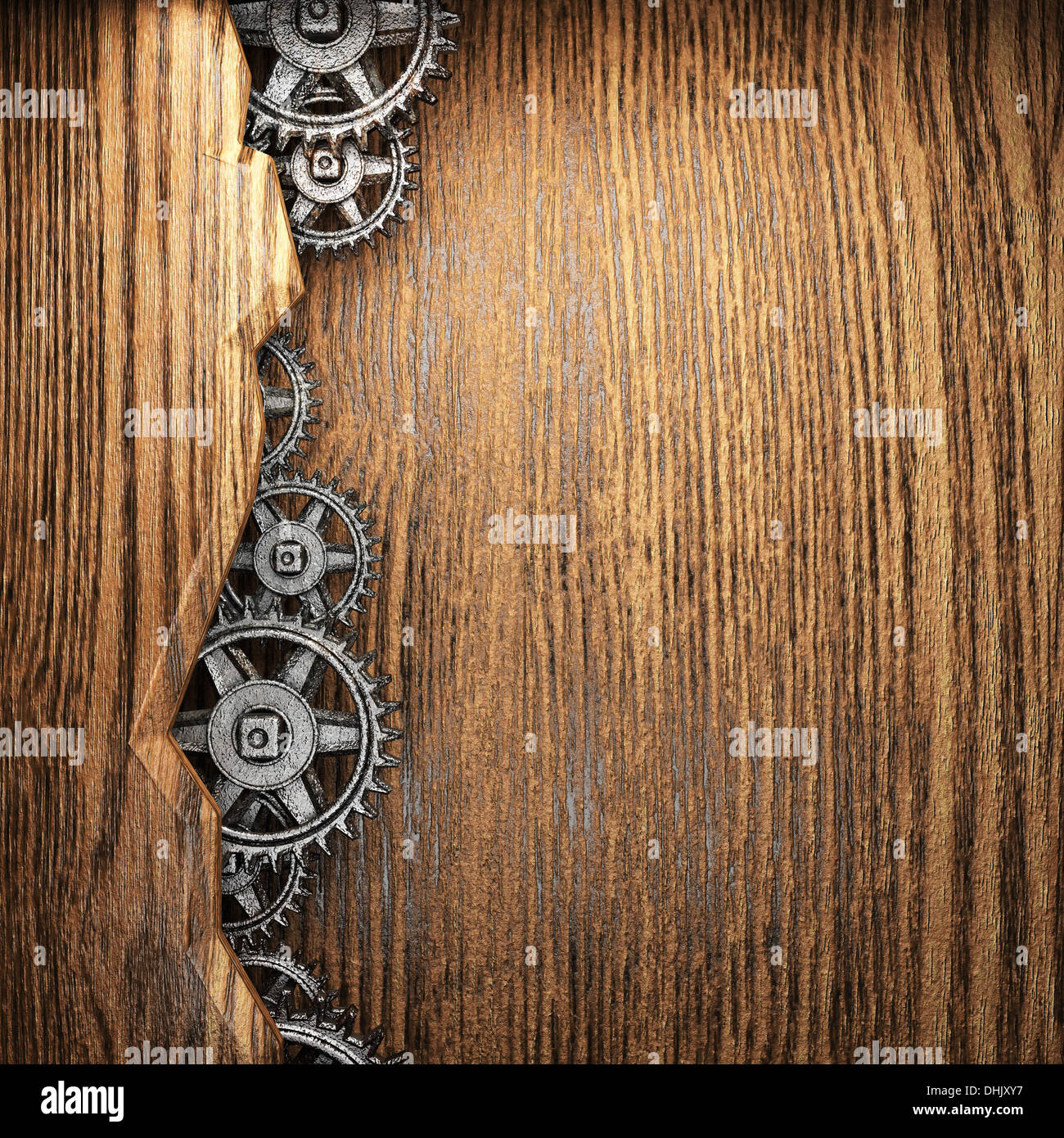 Wood cogwheel hi-res stock photography and images - Alamy