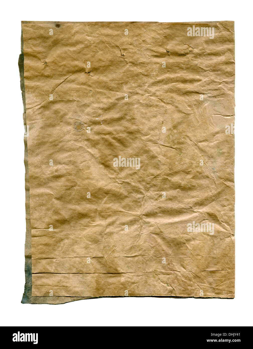 Old paper isolated Stock Photo - Alamy