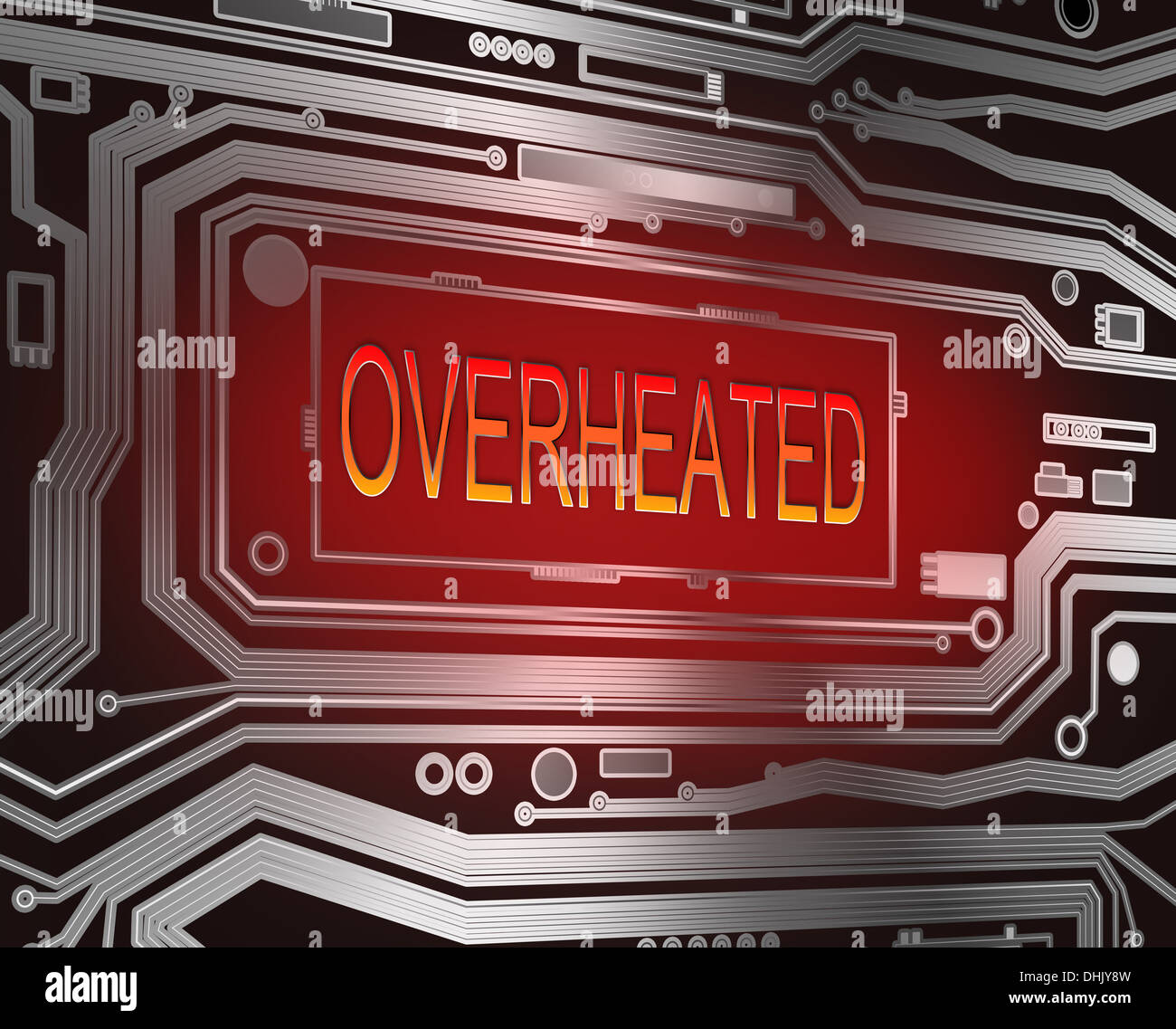 Overheated circuit hi-res stock photography and images - Alamy