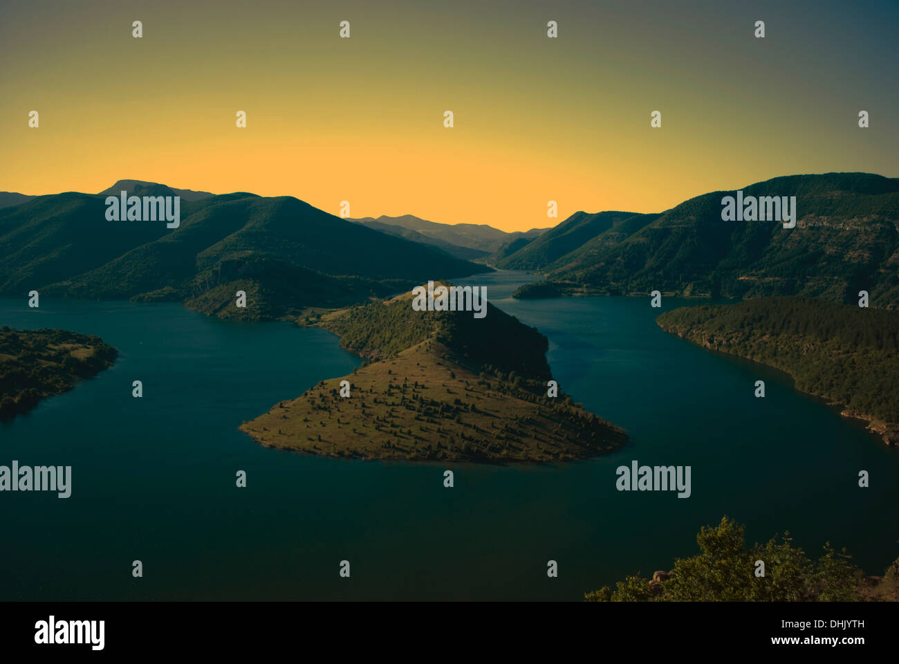 Kardjali lake, Bulgaria Stock Photo - Alamy