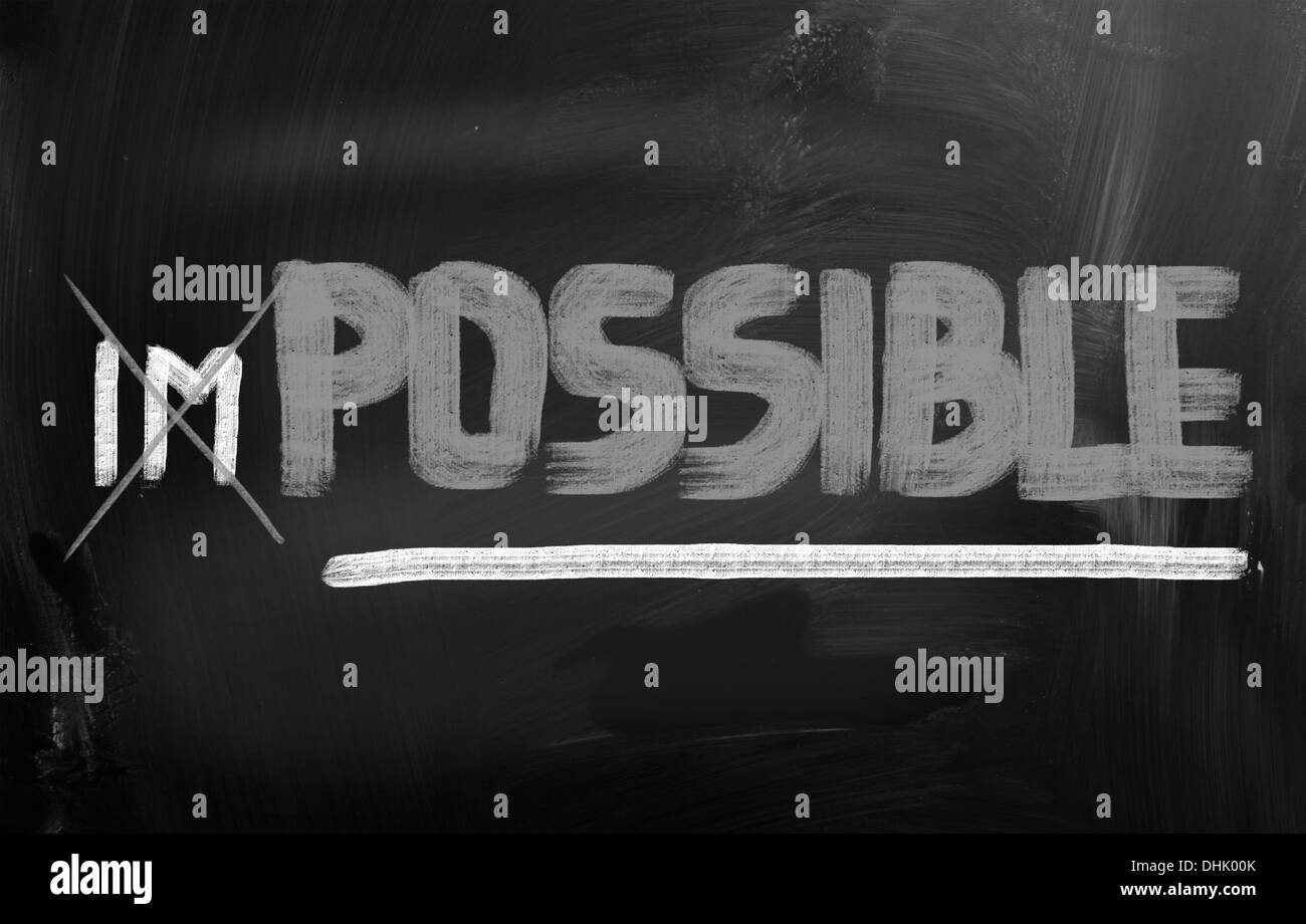 Possible impossible Black and White Stock Photos & Images - Alamy