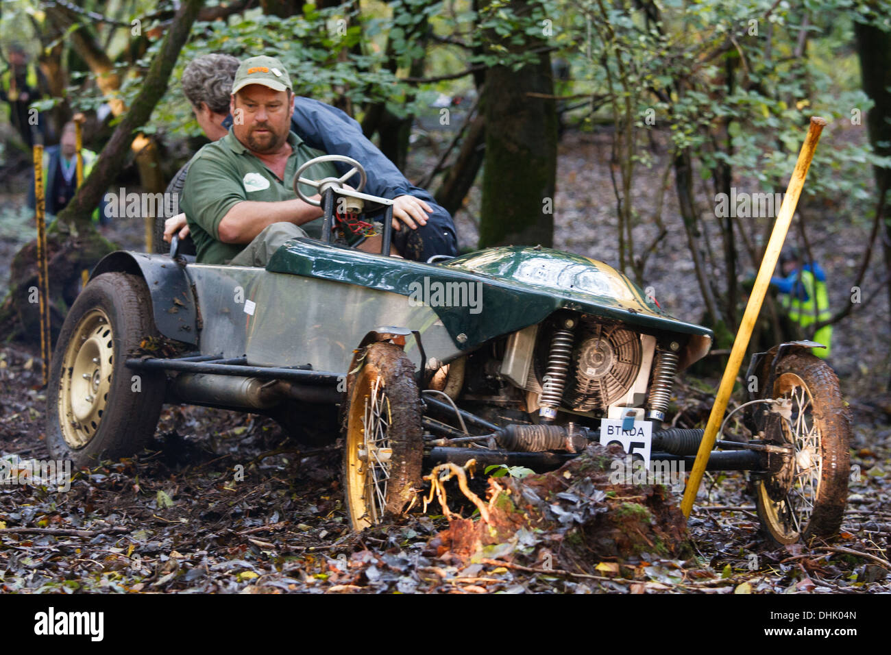 A car taking part in a sporting trial near Bristol Stock Photo - Alamy