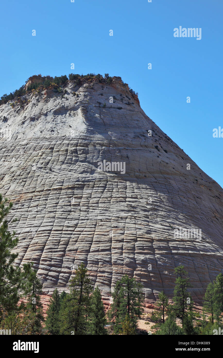 The famous Checkerboard hill Stock Photo - Alamy