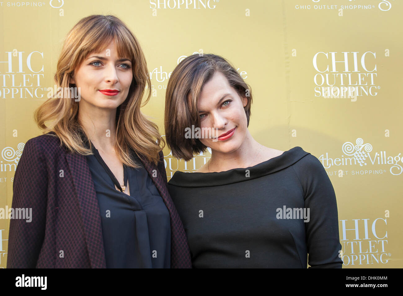 Wertheim, Germany. 11th Nov, 2013. German Model Eva Padberg and Model ...