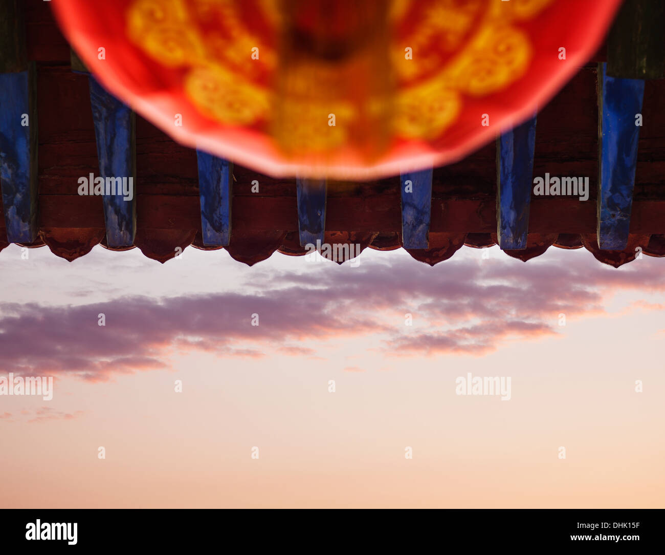 Roof of the pagoda, Chinese architecture, Shanxi Province, China Stock ...