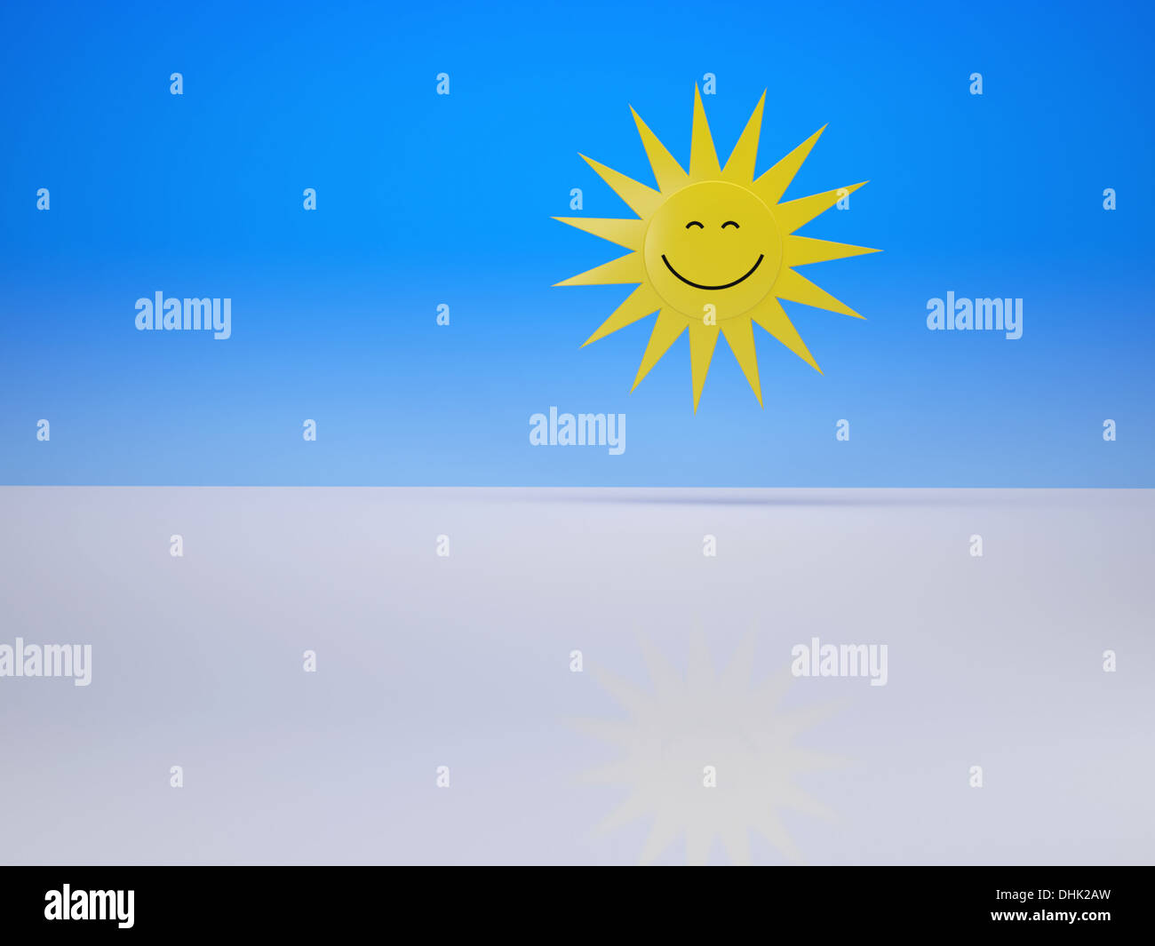 Drawing cute smiling cartoon sun hi-res stock photography and images ...
