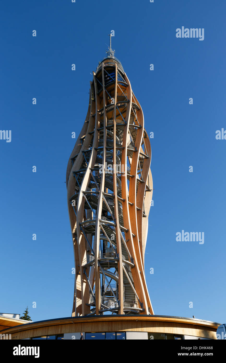 Observation tower pyramidenkogel hi-res stock photography and images ...