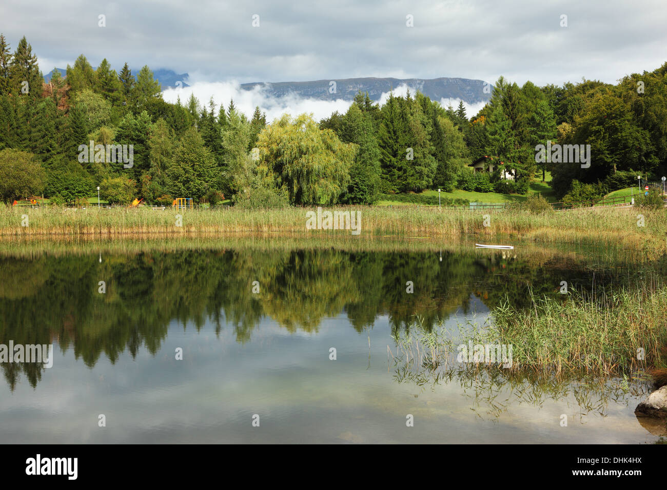 Small lake in spring hi-res stock photography and images - Alamy