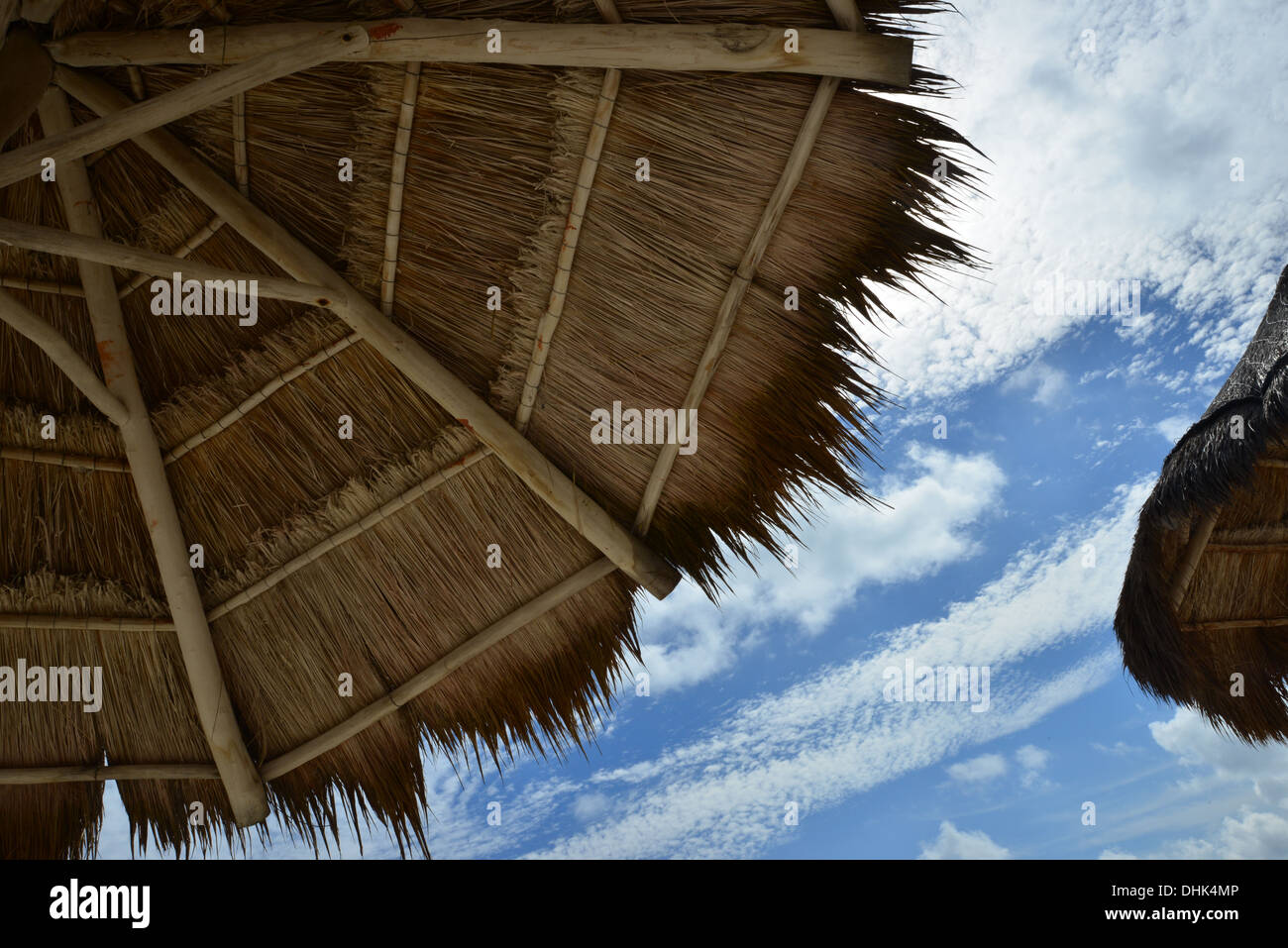 Thatched sun shade hi-res stock photography and images - Alamy