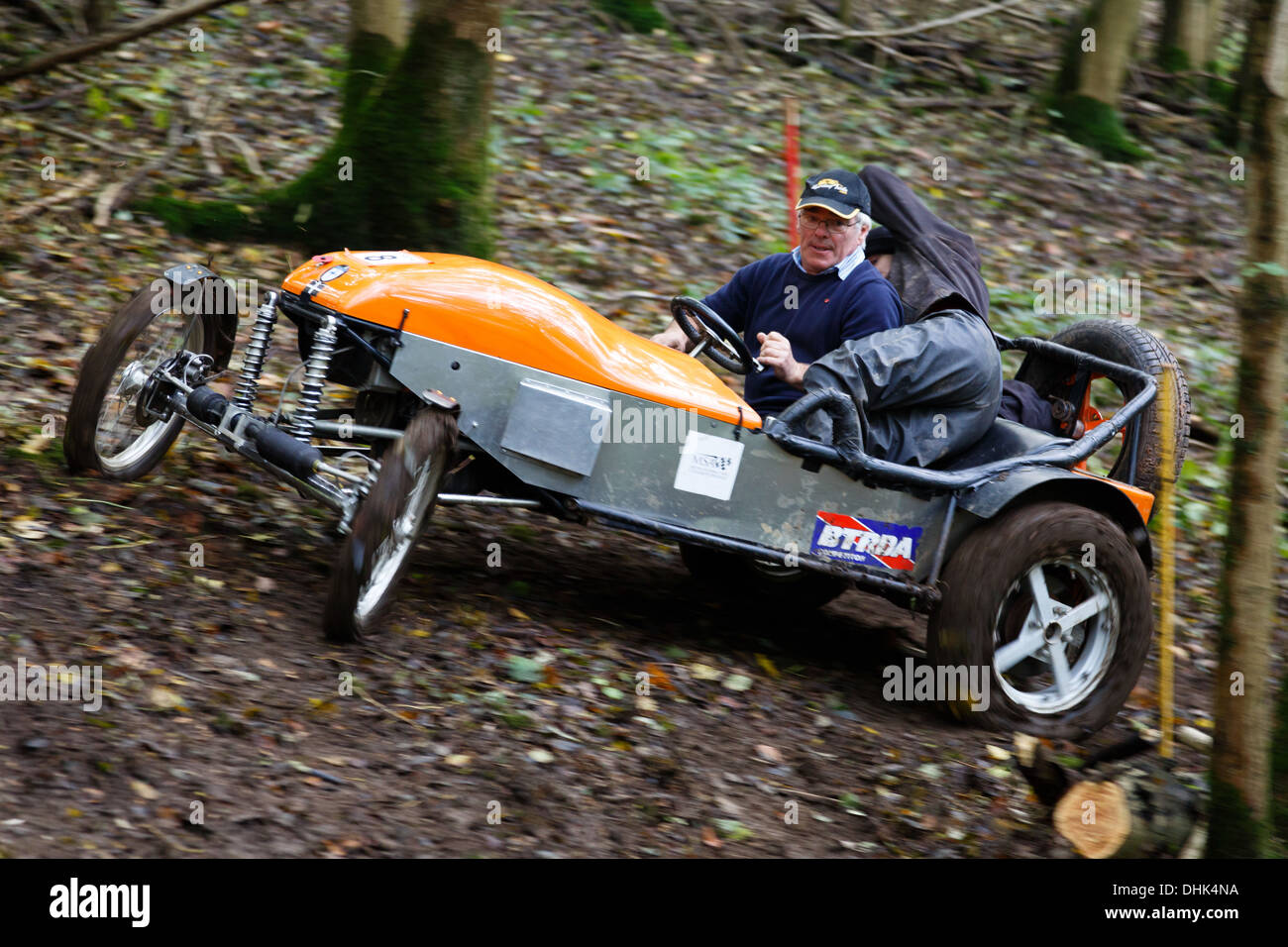 A car taking part in a sporting trial near Bristol Stock Photo - Alamy