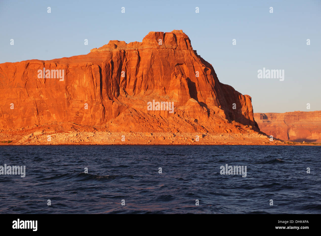 The sandstone cliffs Stock Photo - Alamy