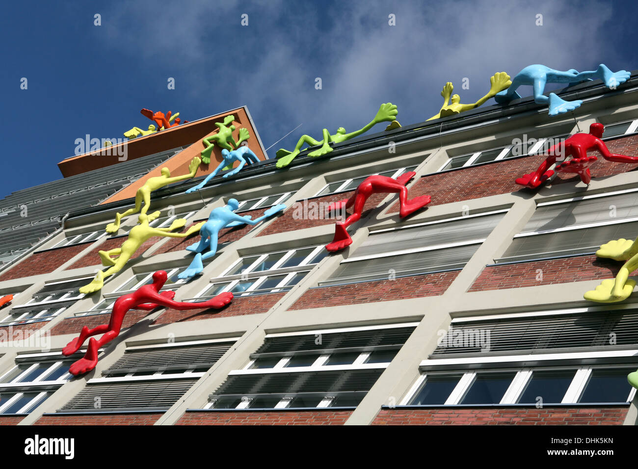 varied architecture in the Media Harbour Stock Photo - Alamy