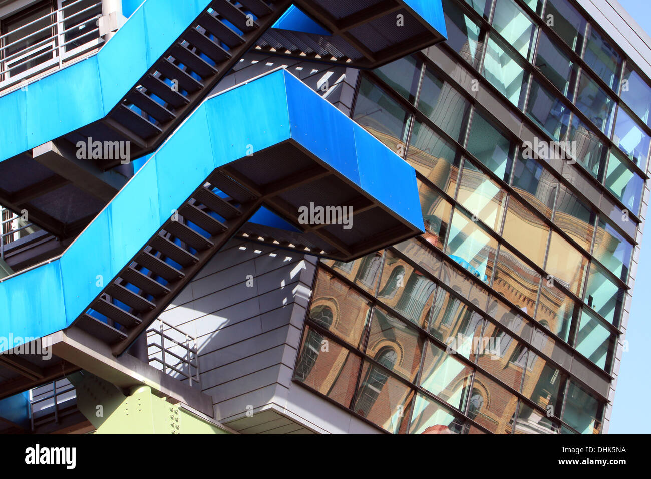 varied architecture in the Media Harbour Stock Photo - Alamy