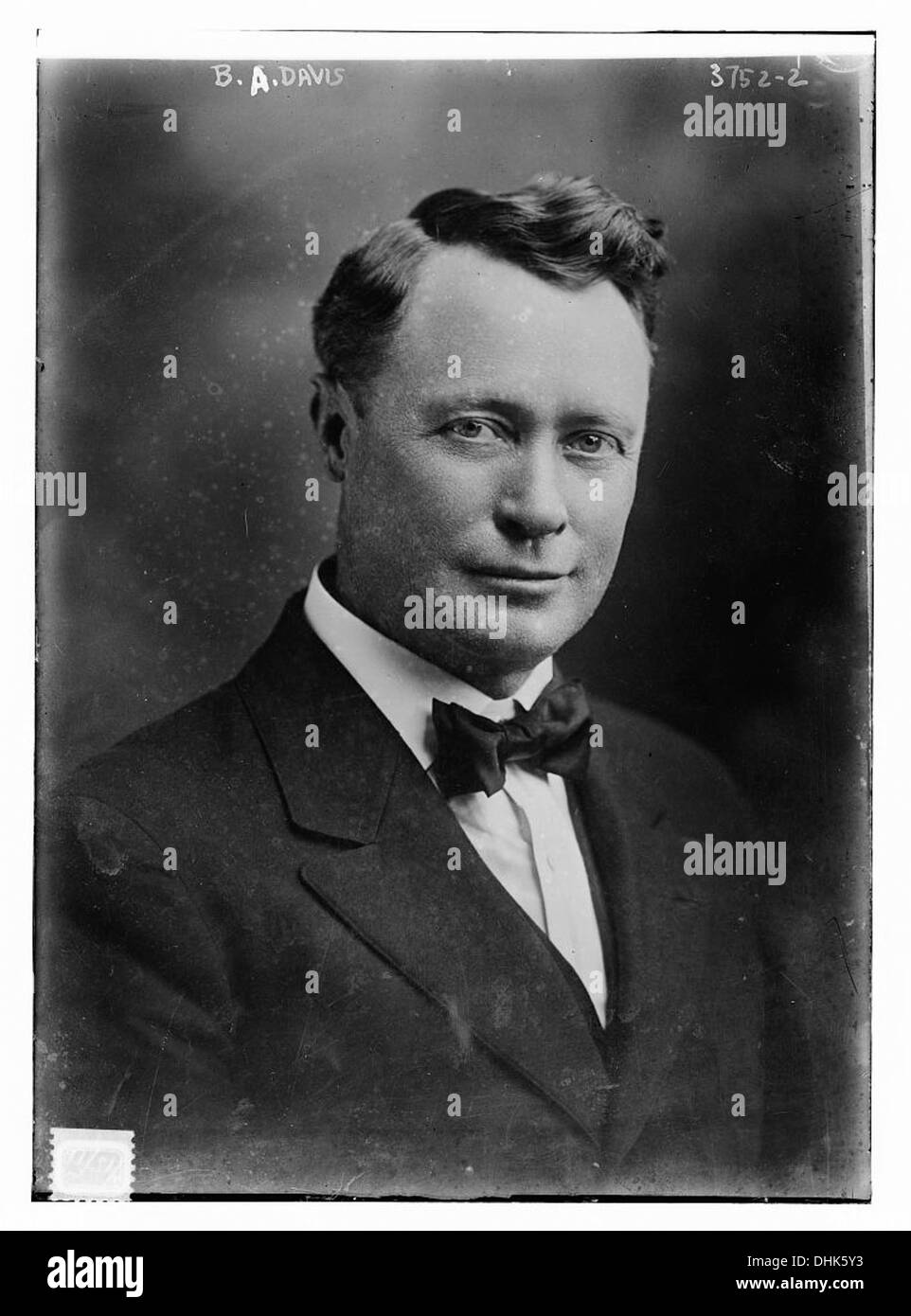 This image from the Library of Congress captures B.A. Davis, an ...