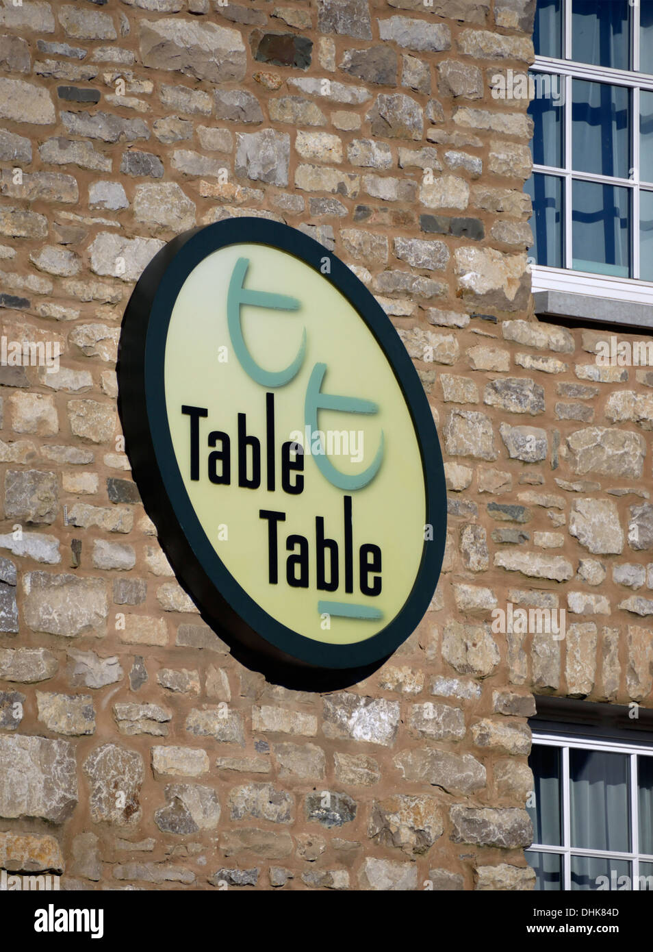 Premier Inn Table Table Restaurant sign. Maude Street, Kendal, Cumbria ...