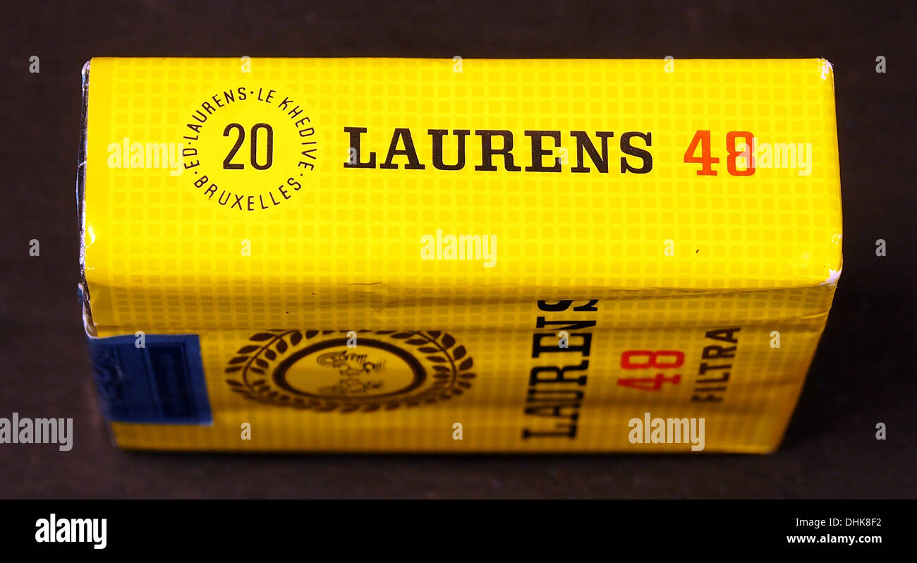 Laurens cigarettes pack hi-res stock photography and images - Alamy