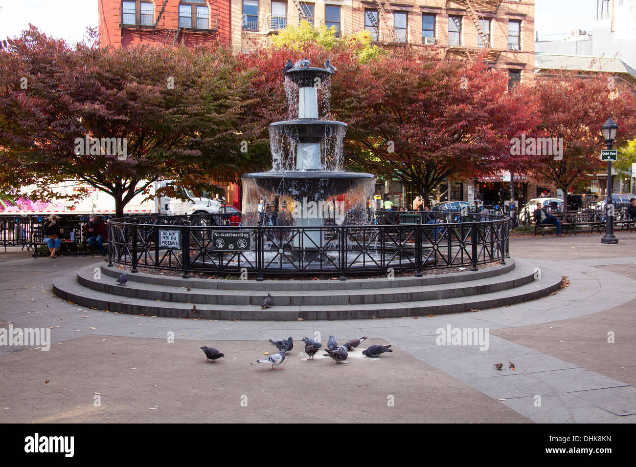 Father Demo Square, Greenwich Village, New York City, United States of ...